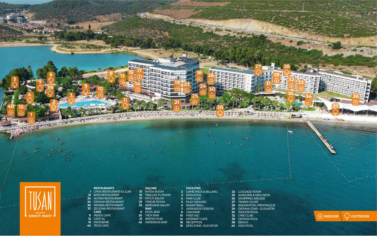 Hotel TUSAN BEACH RESORT Turcja Kusadasi | opinie, ceny